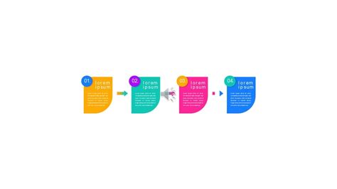 Colorful Flow Chart With Arrows Google Slide Theme And Powerpoint Template Slidedocs