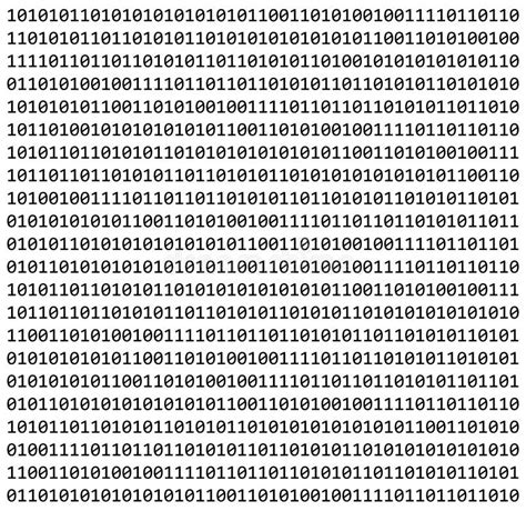 Binary Code Zero One Matrix White Background Beautiful Banner Wa Stock Vector Illustration Of