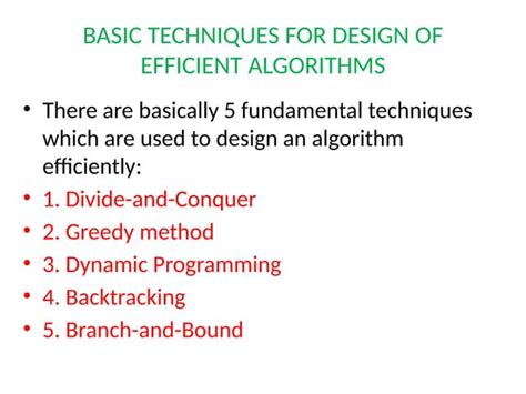 Analyis And Complexity Of Algorithmspptx