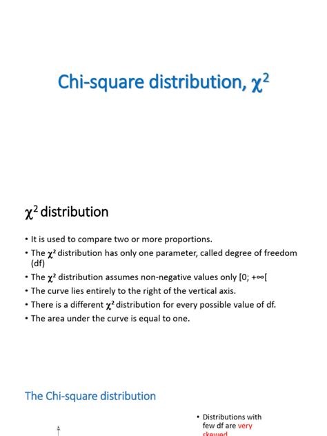 chi square test pdf chi squared test statistical theory
