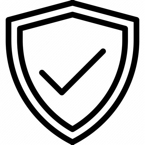 Verify Verified Shield Security Protected Protection Secure Icon Download On Iconfinder