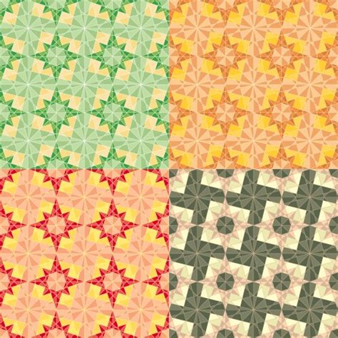 Abstract Bauhaus Style Geometric Pattern Vector Image