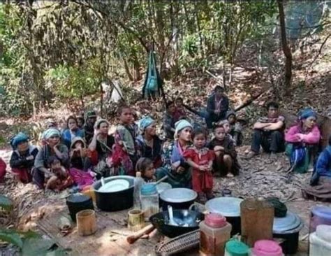 ကရင်ပြည်နယ် အတွင်း စစ်ကောင်စီတပ်နှင့် တော်လှန်ရေး တပ်ဖွဲ့များ တိုက်ပွဲကြောင့် ကျုံဒိုး နှင့