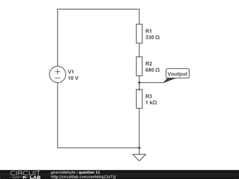 Question 11 CircuitLab
