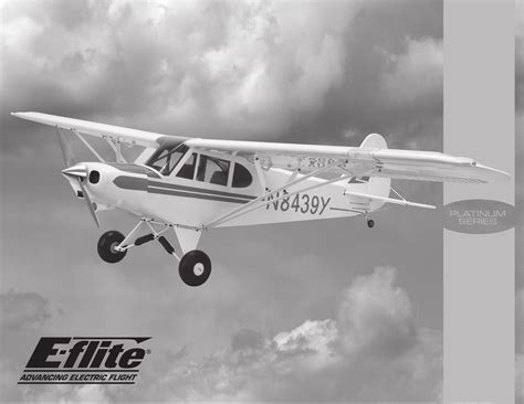 E Flite Super Cub 25e Arf User Manual