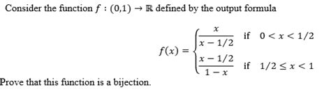 solved consider the function f 0 1 r defined by the