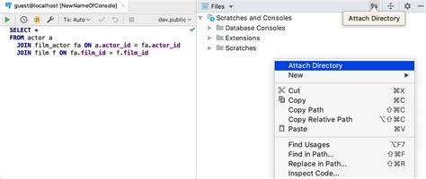 Working With Files In Datagrip The Datagrip Blog