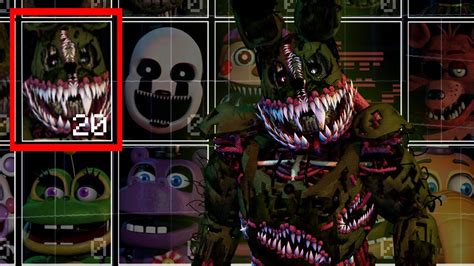 Corrupted Springtrap Is Back In Ucn Remastered Ucn Mods Youtube