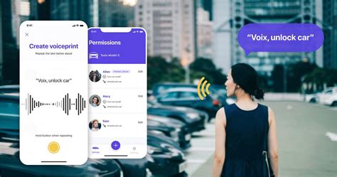 voix car voiceprint authentication system concept by alex krzyzosiak