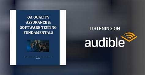 Qa Quality Assurance And Software Testing Fundamentals Audiobook By Liliana Iancu