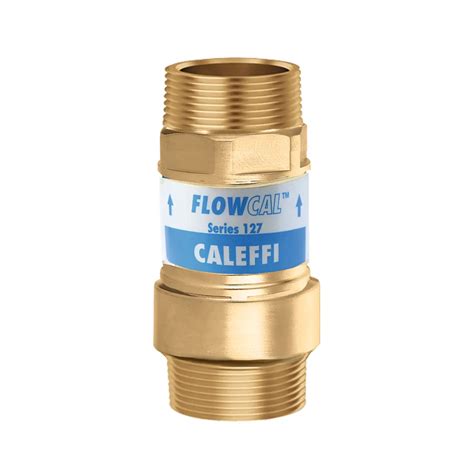 Flowcal™ Body Compact Automatic Recirculation Balancing Valves Caleffi S P A