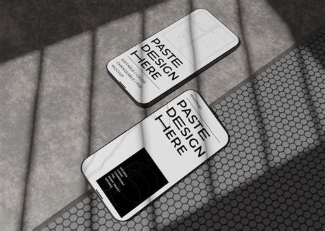 Premium PSD Mobile Phone Mockup Design