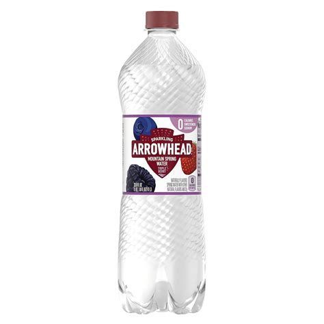 Arrowhead Sparkling Water Triple Berry 1 Liter Grocery