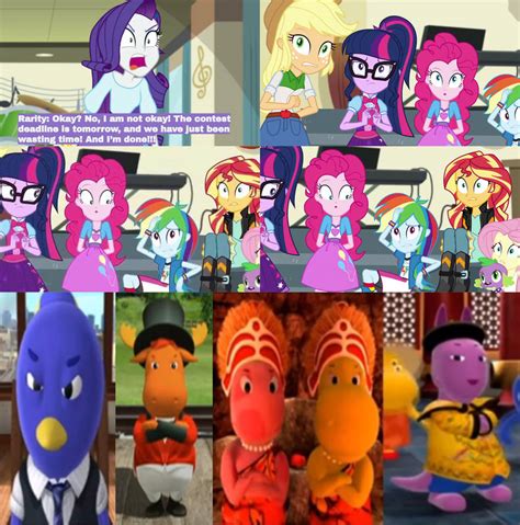 The Backyardigans Are Angry At Rarity Being A Jerk By Zmcdonald09 On