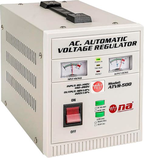 Nippon America Automatic Voltage Regulator Atvr 500 500 Watts Cpu Control