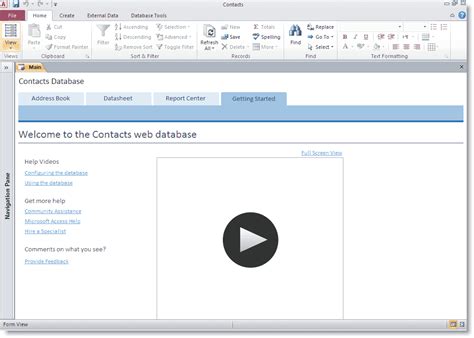 Access Services In Sharepoint Server 2010 4sysops