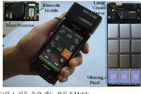 Figure 1 From A Vibrotactile Display For Hand Held Devices And Its Preferable Pattern Generation