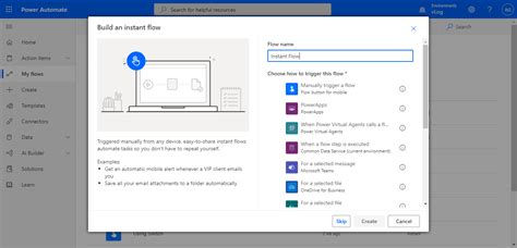 Types Of Flow In Power Automate