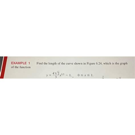 solved example 1 ﻿of the functionfind the length of the