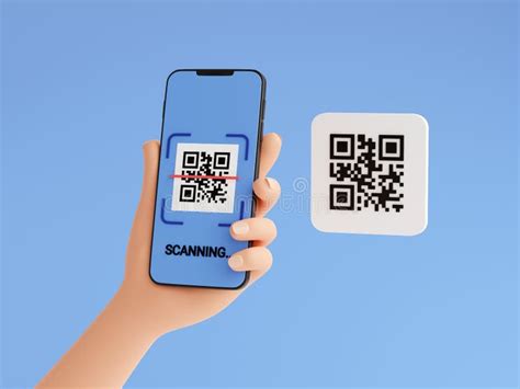 Phone Scanning Qr Code Cartoon Stock Illustrations 329 Phone Scanning Qr Code Cartoon Stock