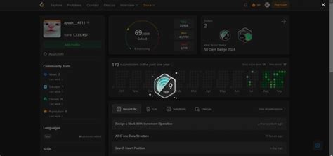Ayush Sahu On Linkedin Codingjourney Leetcodechallenge Neverstoplearning Septemberbadge