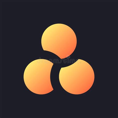 Filter Orange Solid Gradient Ui Icon For Dark Theme Stock Vector Illustration Of Color Filter