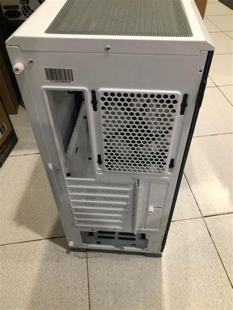 Powerlogic Falcon Agile Tempered Glass Gaming Rgb Pc Case White