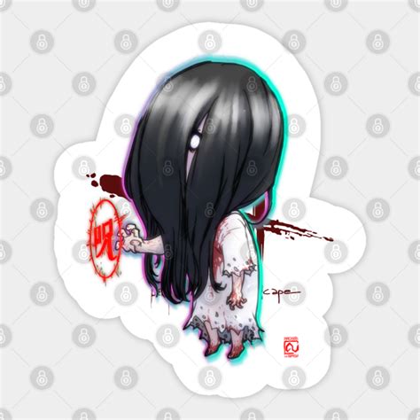 Dbd Chibi Killer Onryo Dead By Daylight Sticker Teepublic