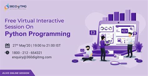 360digitmg on linkedin free virtual interactive session on python programming date 27th may 2020…