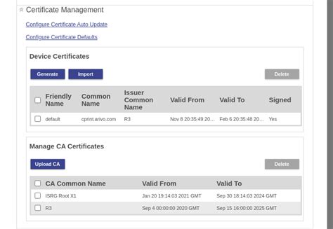 Invalid Or Missing Intermediate Certificate Help Lets Encrypt