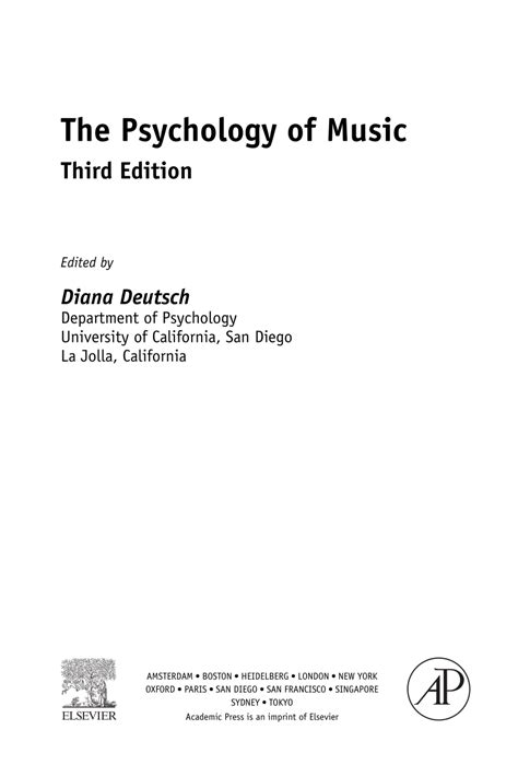 Pdf Musical Timbre Perception
