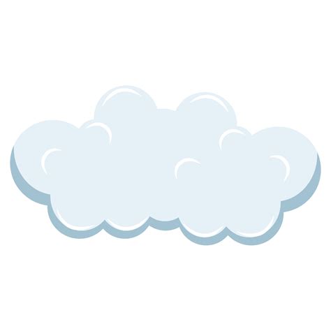 Cute Cloud Shape Illustration 22217142 Vector Art At Vecteezy