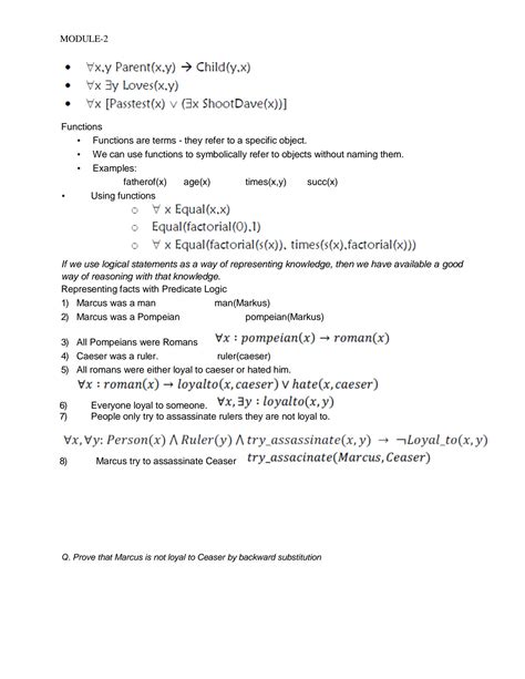 Solution Aiml Module 2 Practice Easy Studypool