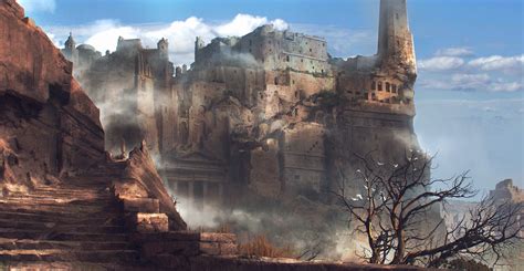 Artstation Sandstone City