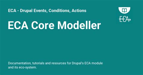 Eca Core Modeller Eca Drupal Events Conditions Actions