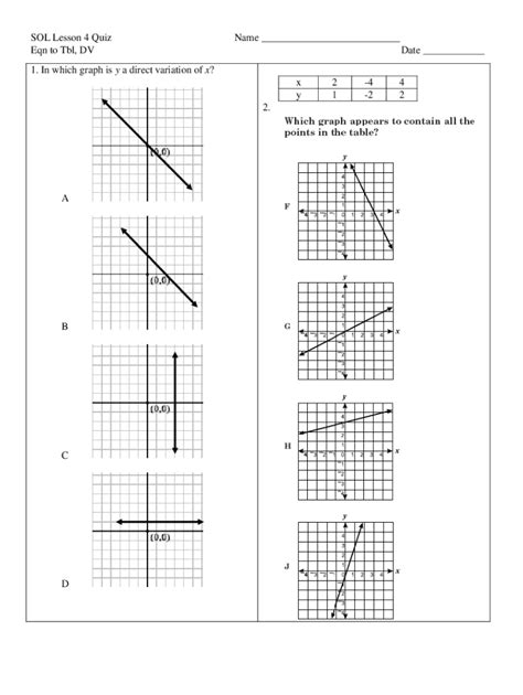 Fillable Online How To Determine If A Table Represents Direct Variation YouTube Fax Email