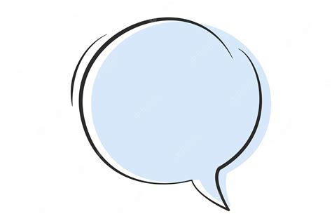 Premium Vector Speech Bubble Element Design For Text Chat Or Message