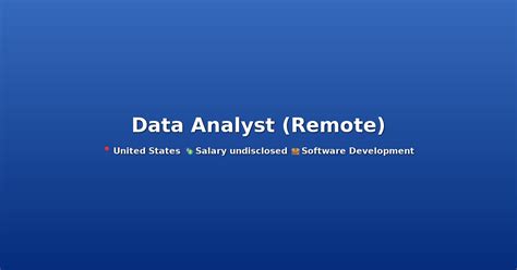 data analyst remote at texas workforce commission