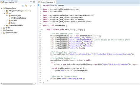 Launch Chrome Browser On Mobile Device AutomationTestingHub