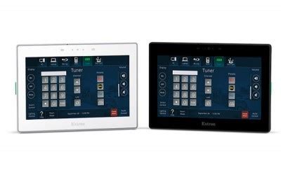 New Extron 7 Wall Mount Touch Panel Is Available Now Connected Magazine