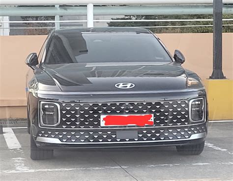 신형 그랜저 캘리그래피 말고 일반 모델은 이런 모습