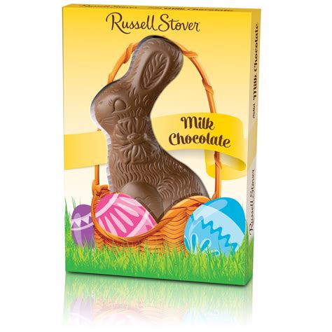 Russell Stover Milk Chocolate Easter Rabbit 7 Oz Packaging May Vary