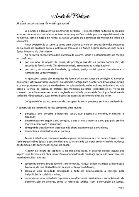 Amor De Perdição Resumo Warning Tt Undefined Function 32 Warning