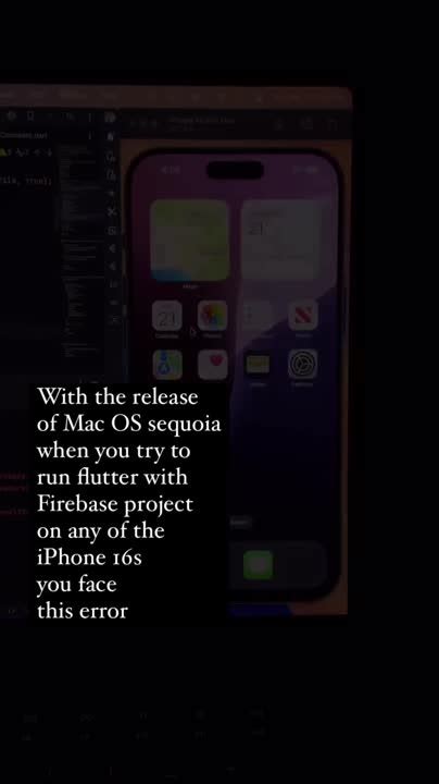 Zain Mehmood On Linkedin 🚨 Flutter Developers On Macos Sequoia Xcode 16 🚨 Recently After