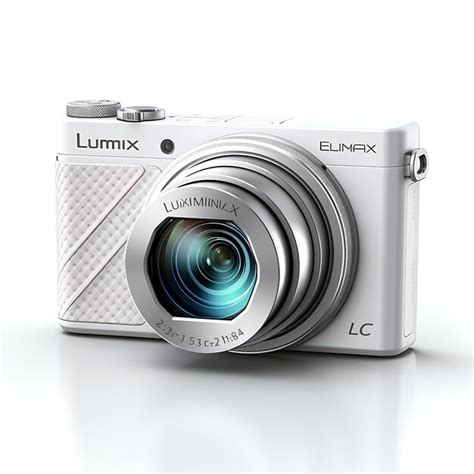 Premium Photo | Isolated of Panasonic Lumix Dc Zs200 Tz200 Compact ...