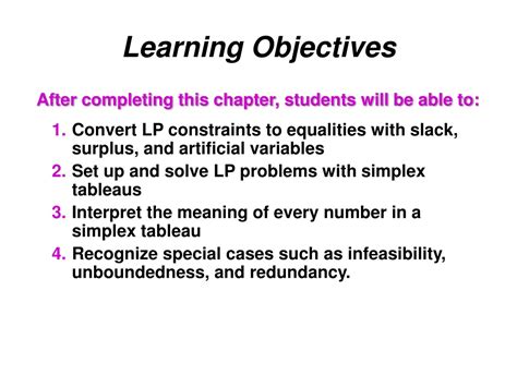 Ppt Linear Programming And The Simplex Method Powerpoint Presentation