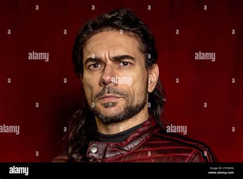 Stravaganzza Singer Leo Jimenez Poses For Europa Press On December 18