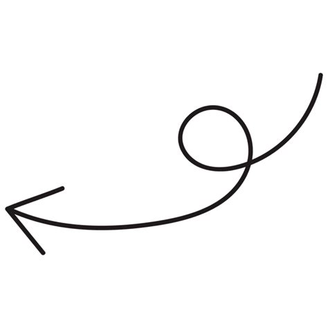 Curly Arrow Pngs For Free Download