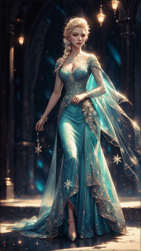 Alternate Elsa 22 A Different Shade Of Blue By Ideas On A Page On Deviantart