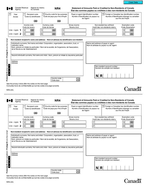 Fill Form Nr4 2024 2025 Edit Canadian Tax Forms Today